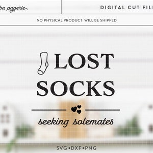 Lost Socks SVG, Seeking Solemates Svg, Laundry Sign Svg, Farmhouse ...