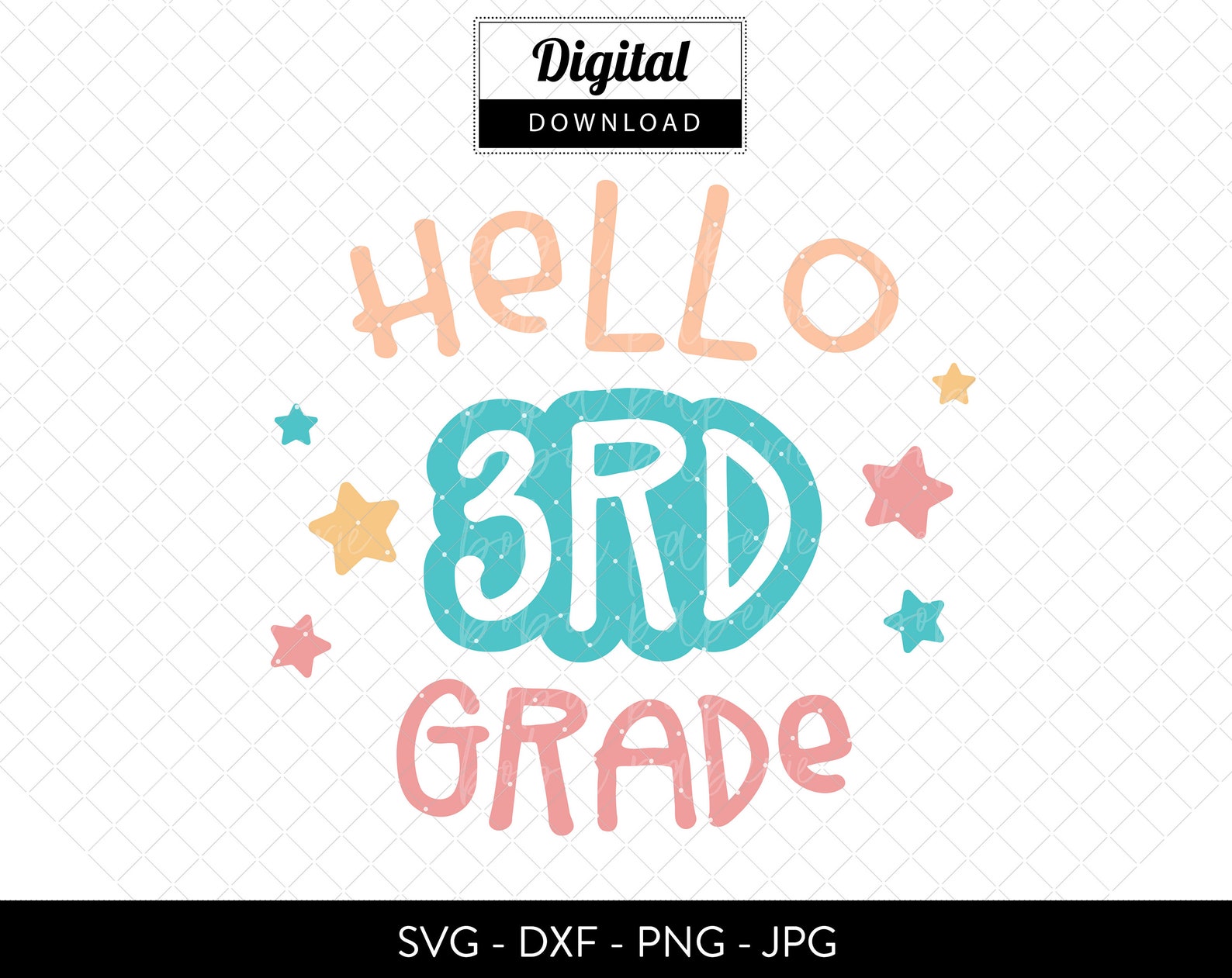 Hello Grade SVG Bundle Hello Kindergarten Svg Hello 1st - Etsy