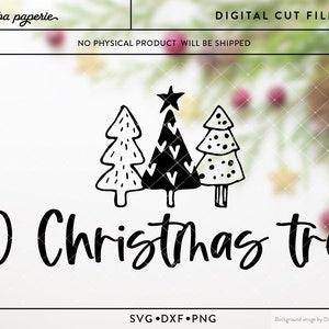 O Christmas Tree SVG, Christmas Lyrics Svg, Holiday Cut File, Christmas ...
