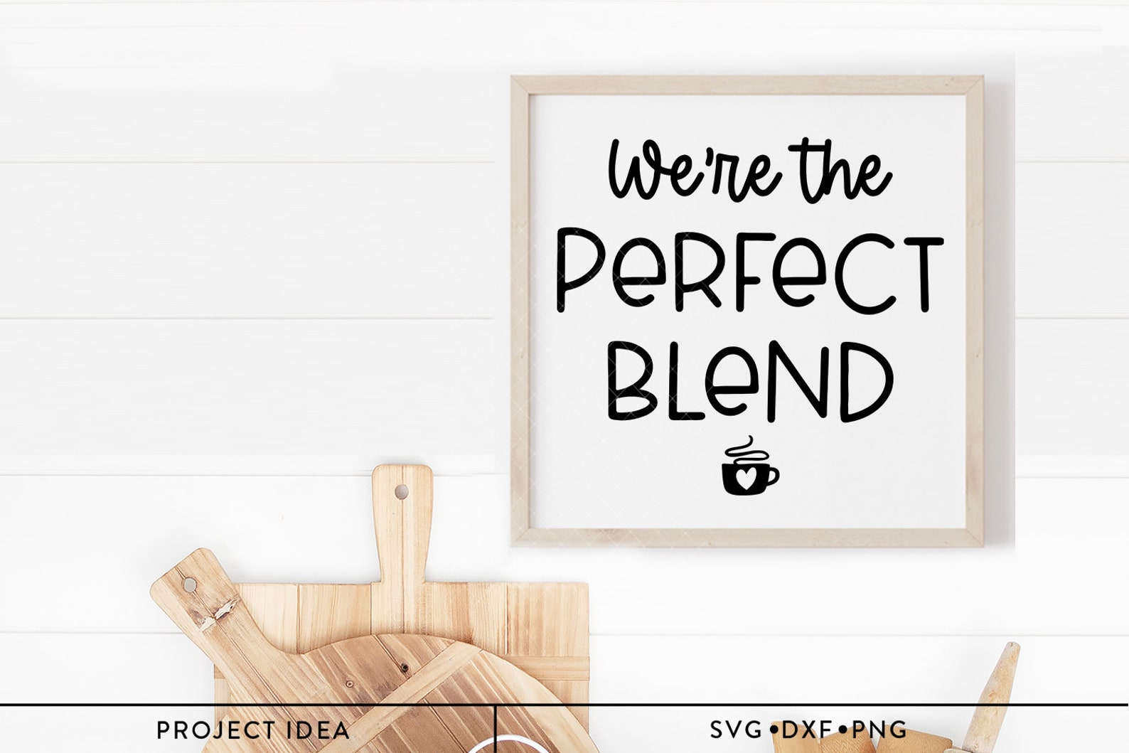 We're the Perfect Blend SVG Valentine's Svg | Etsy