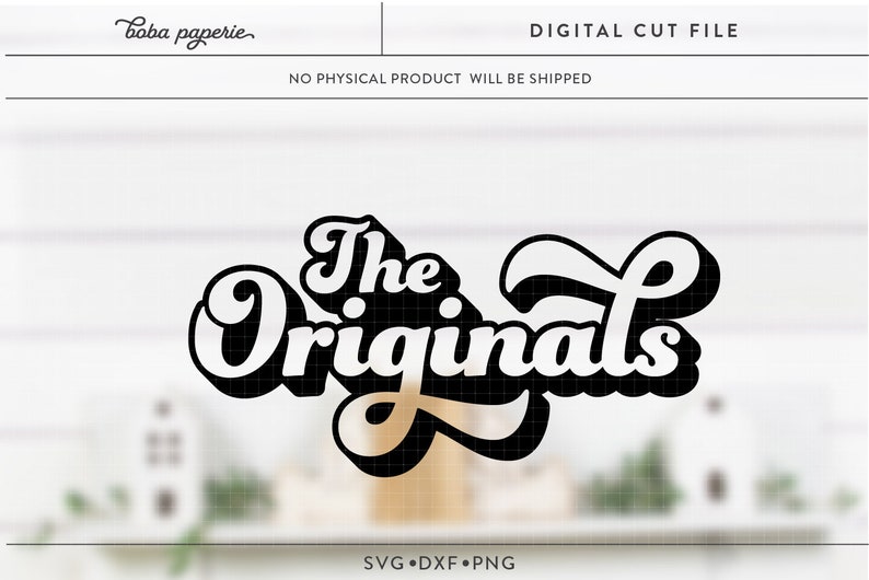 The Originals SVG SVG for Cricut Small Business Commercial - Etsy