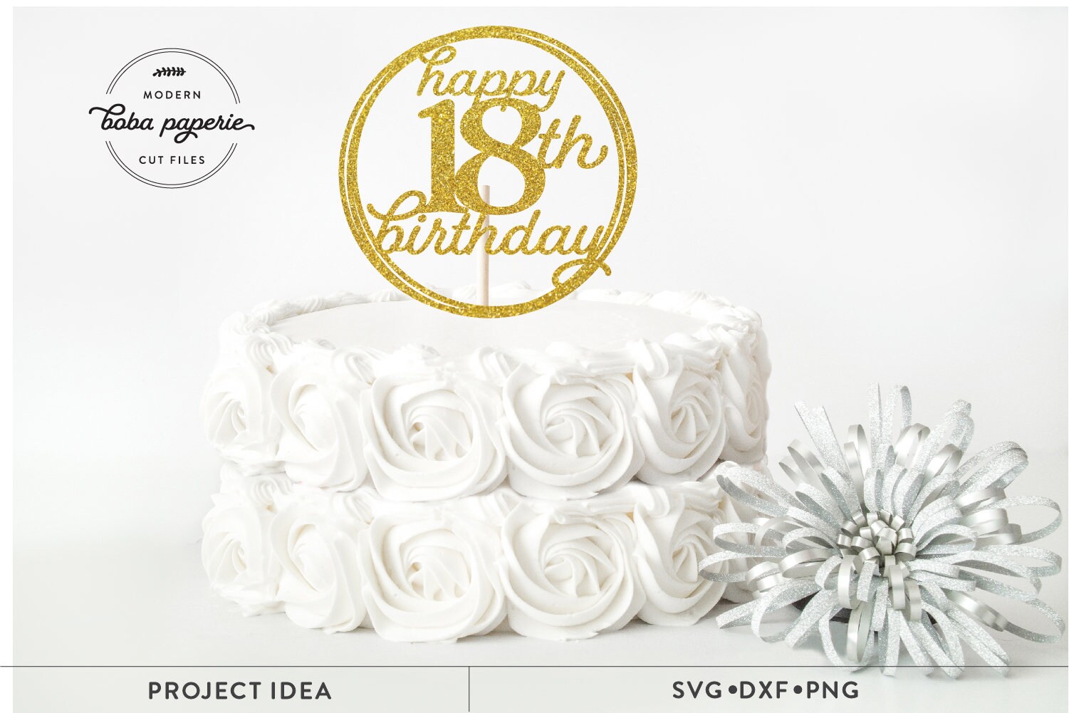 Happy 18th Birthday SVG. Birthday Svg 18th Birthday Cake - Etsy