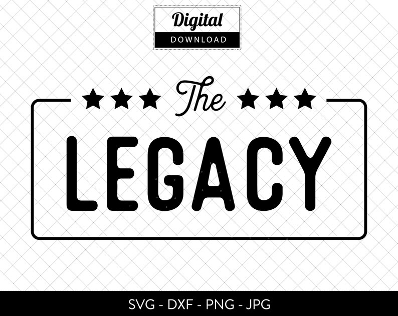 Legend Legacy Daddy and Me SVG Cut File for Shirts or Hats | Etsy