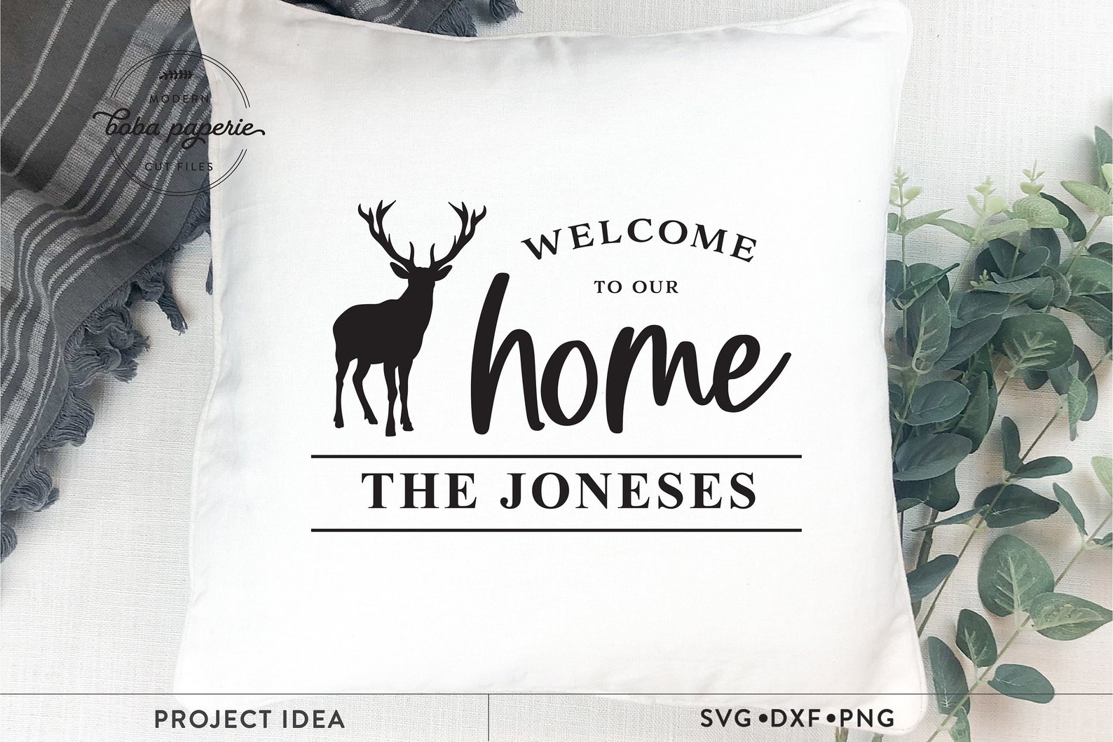 Welcome SVG Deer Svg Family Name Svg Hunting Svg Hunting - Etsy