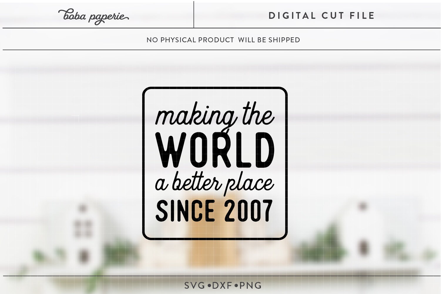 15th Birthday Svg Making the World A Better Place Since 2007 - Etsy