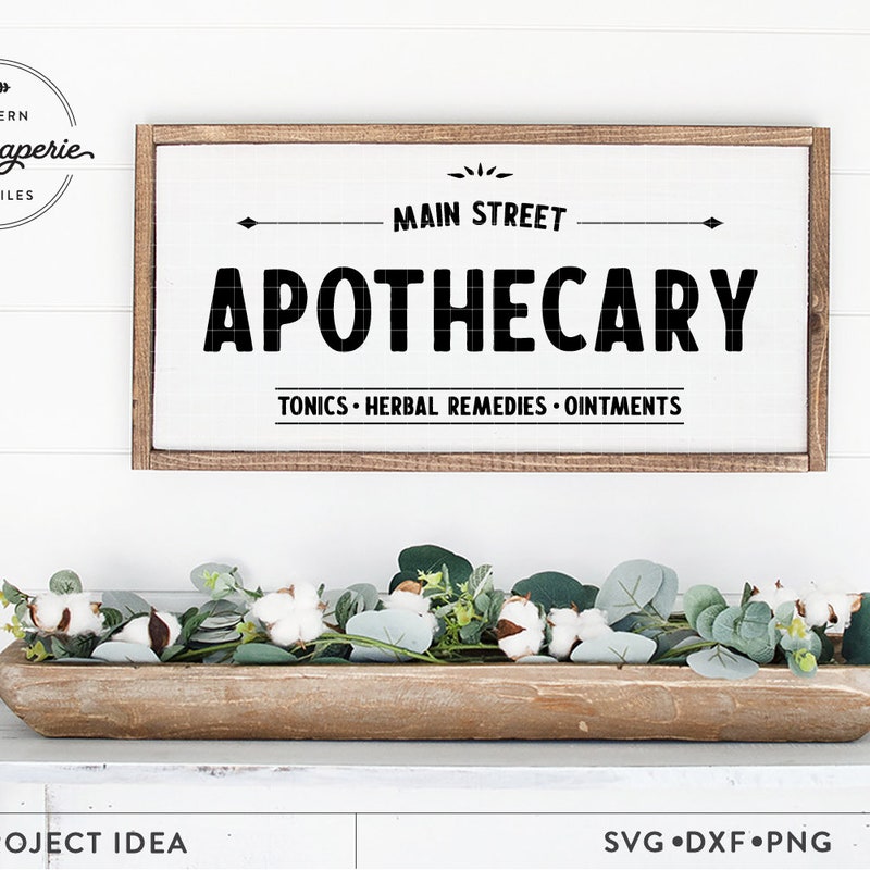 Apothecary Sign - Etsy