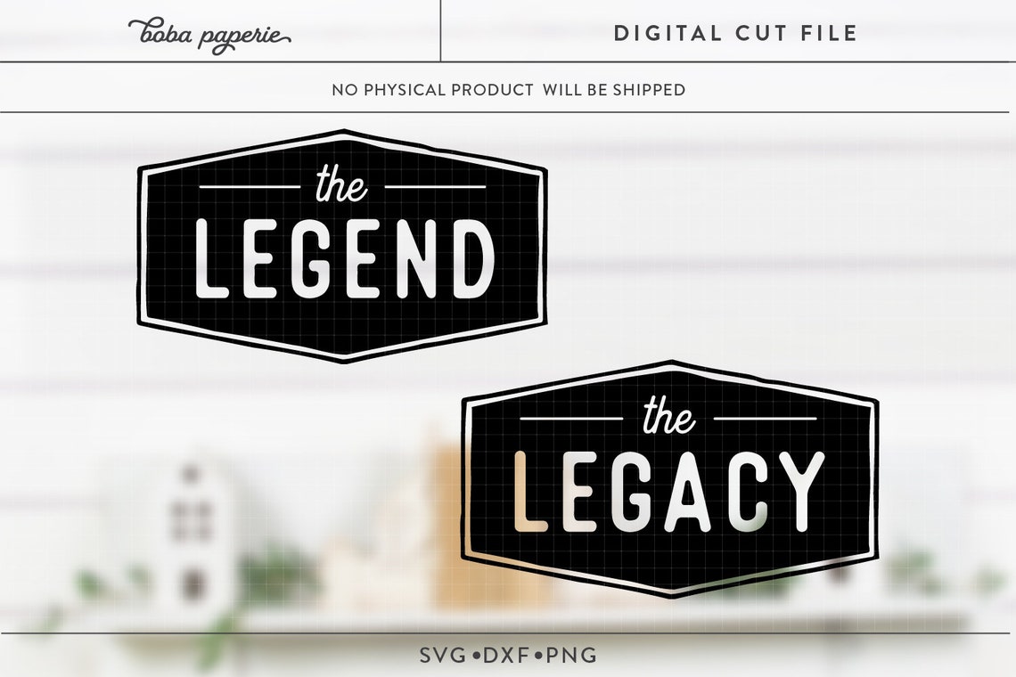 Legend Legacy Svg Daddy and Me SVG Father's Day SVG Dad - Etsy