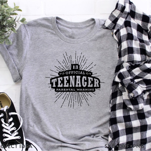 Official Teenager Svg - Etsy