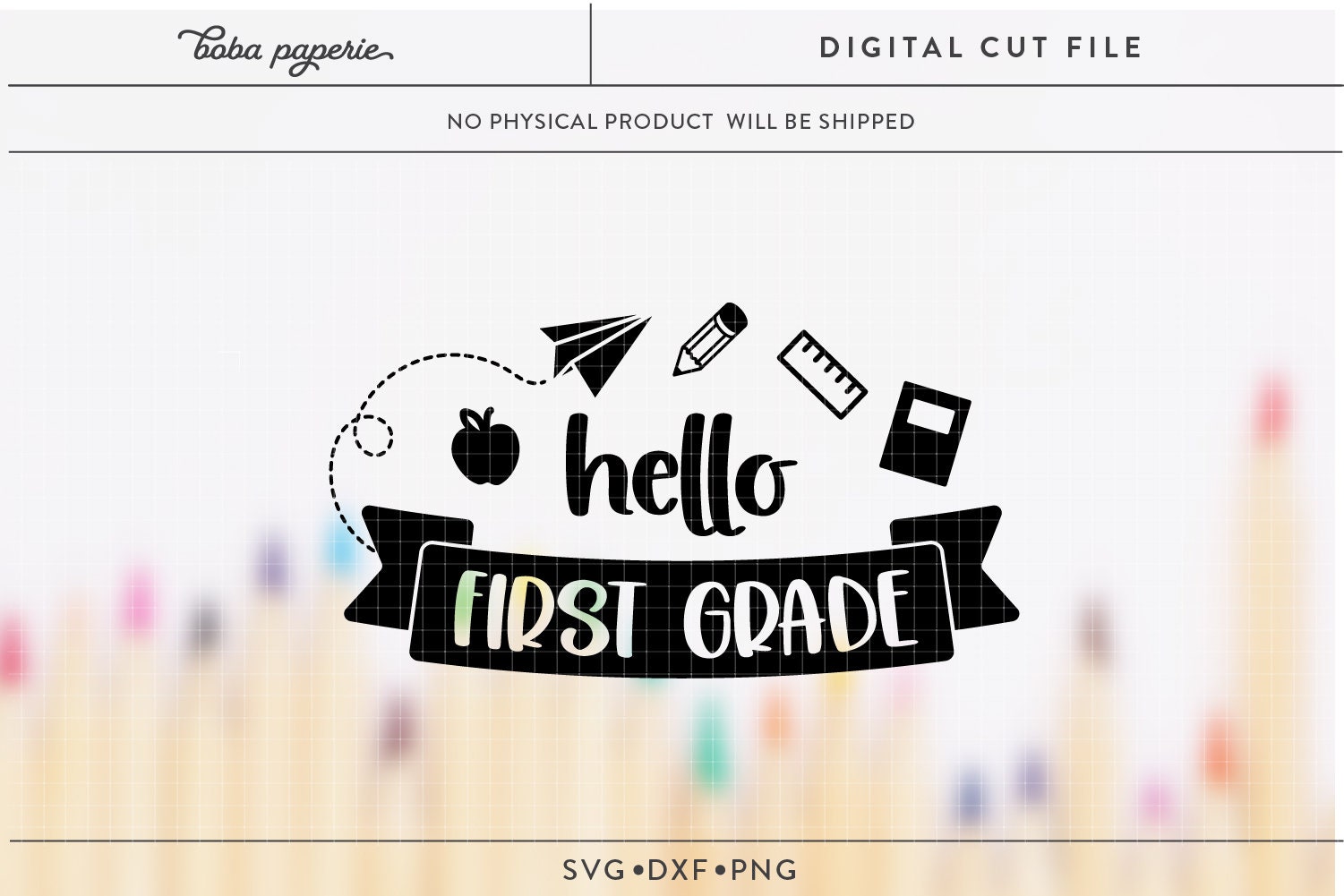 Hello First Grade Svg 1st Grade Svg School Svg Teacher Svg - Etsy