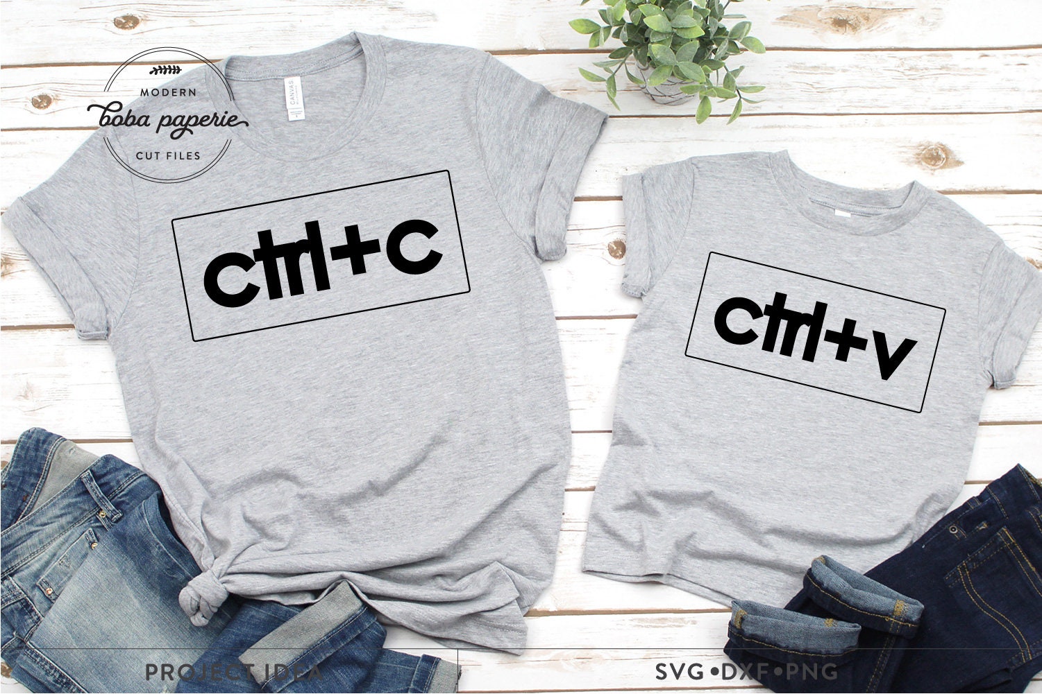 Ctrl C Ctrl V SVG Copy Paste Svg Daddy and Me SVG Mommy and | Etsy