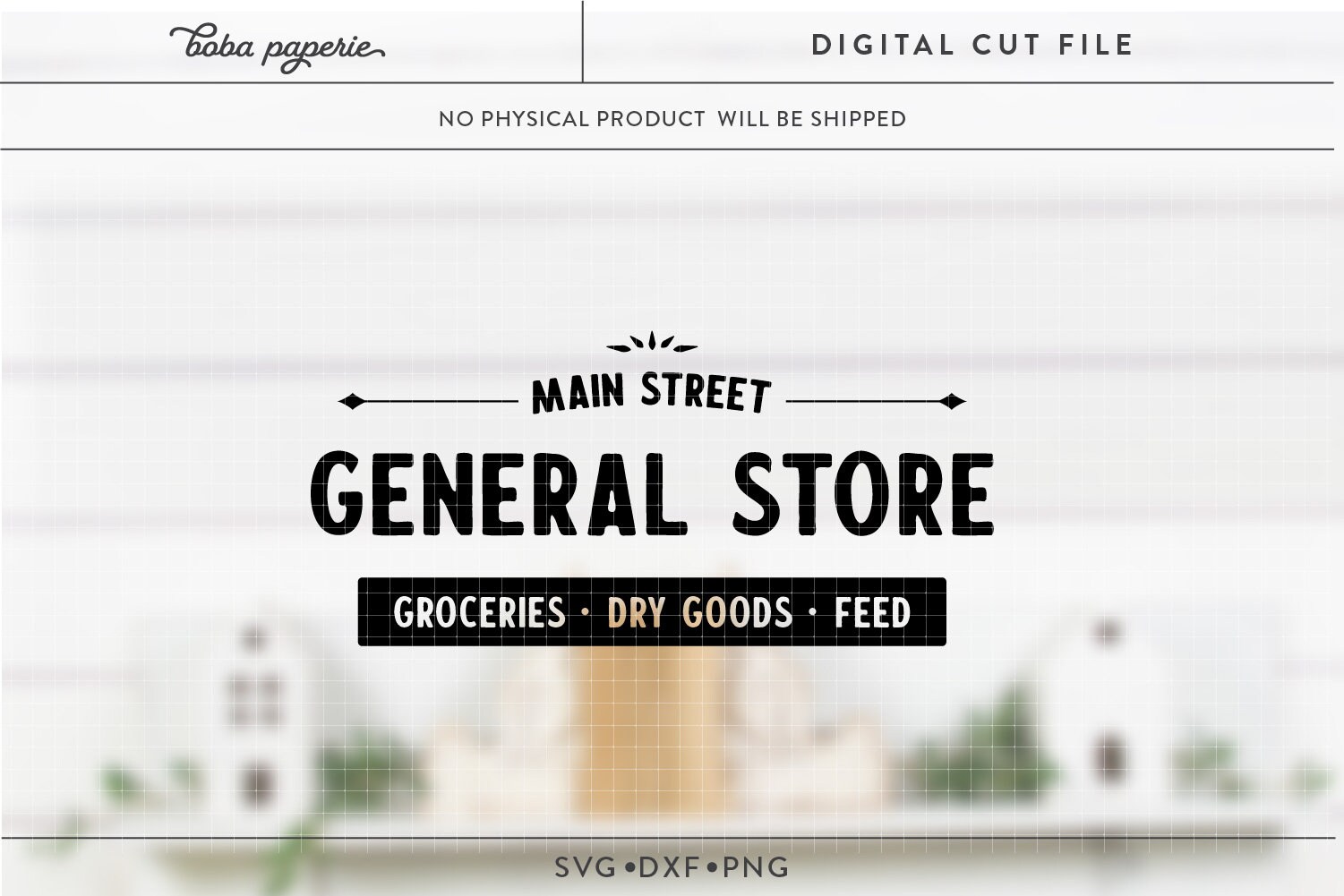 Main Street General Store SVG Vintage Sign Svg Farmhouse - Etsy