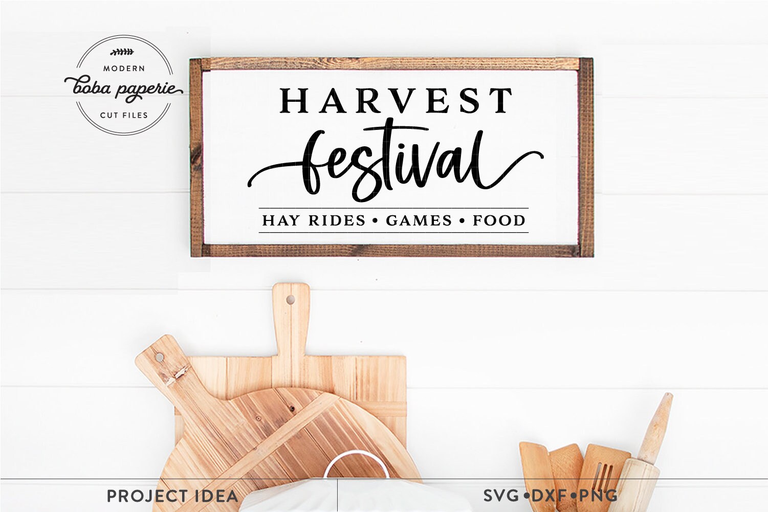 Harvest Festival Svg Fall Sign Svg Market Sign Modern - Etsy