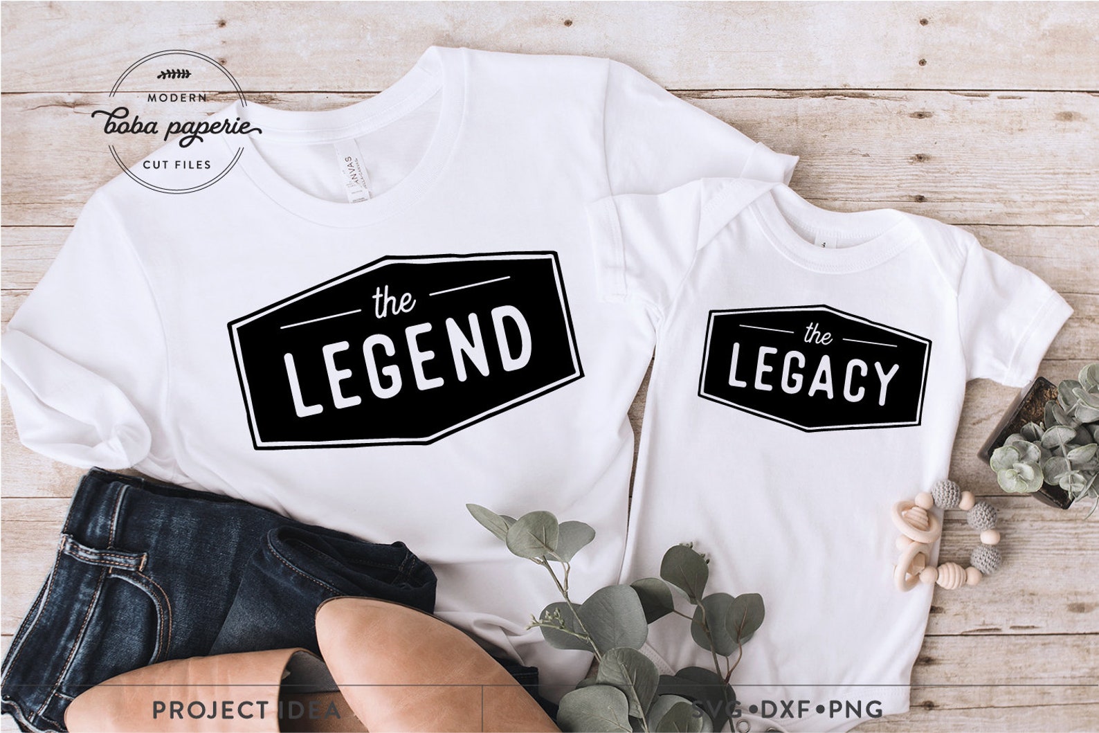 Legend Legacy Svg Daddy and Me SVG Father's Day SVG Dad - Etsy