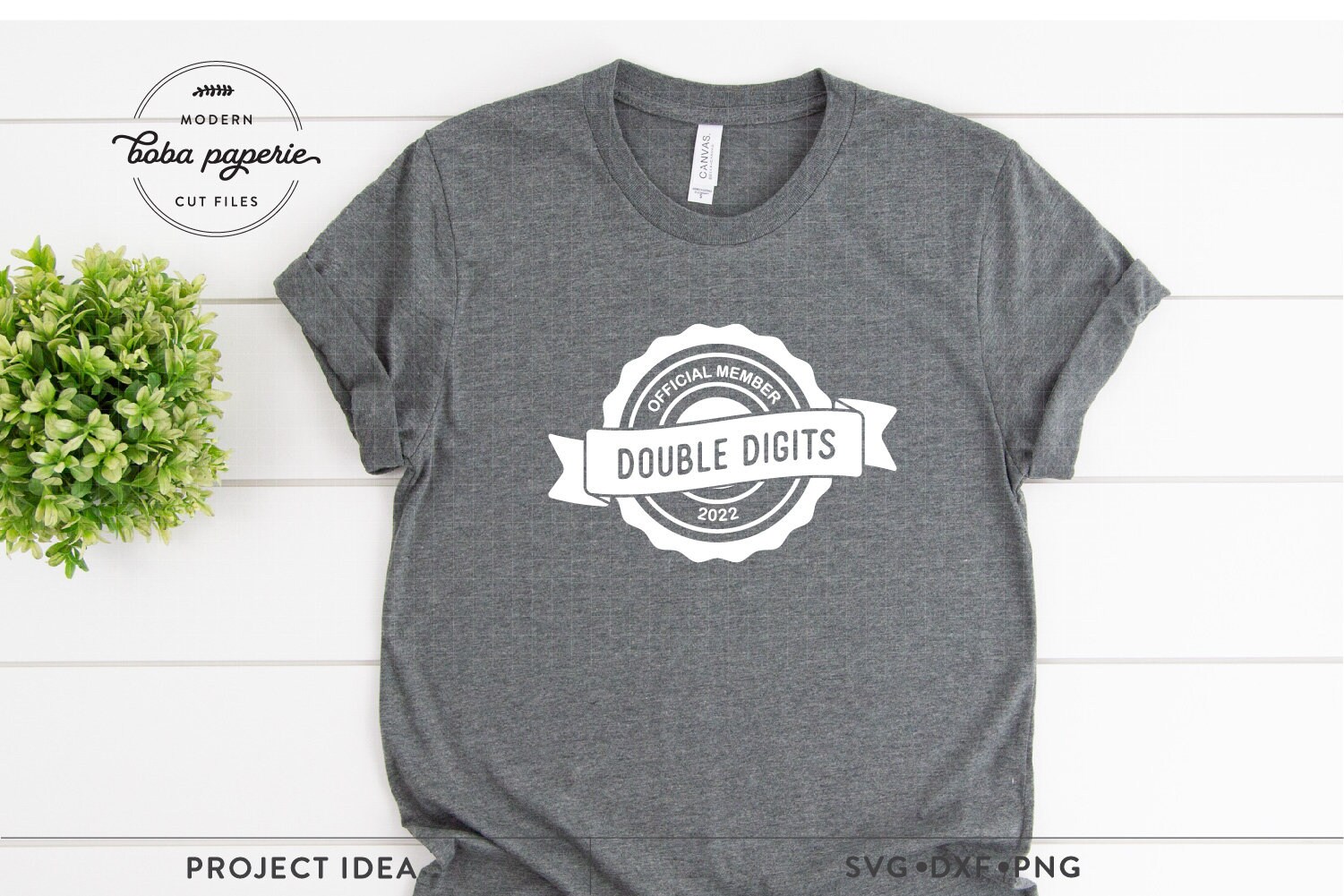 Official Member Double Digits SVG, Birthday SVG, 10th Birthday Svg ...