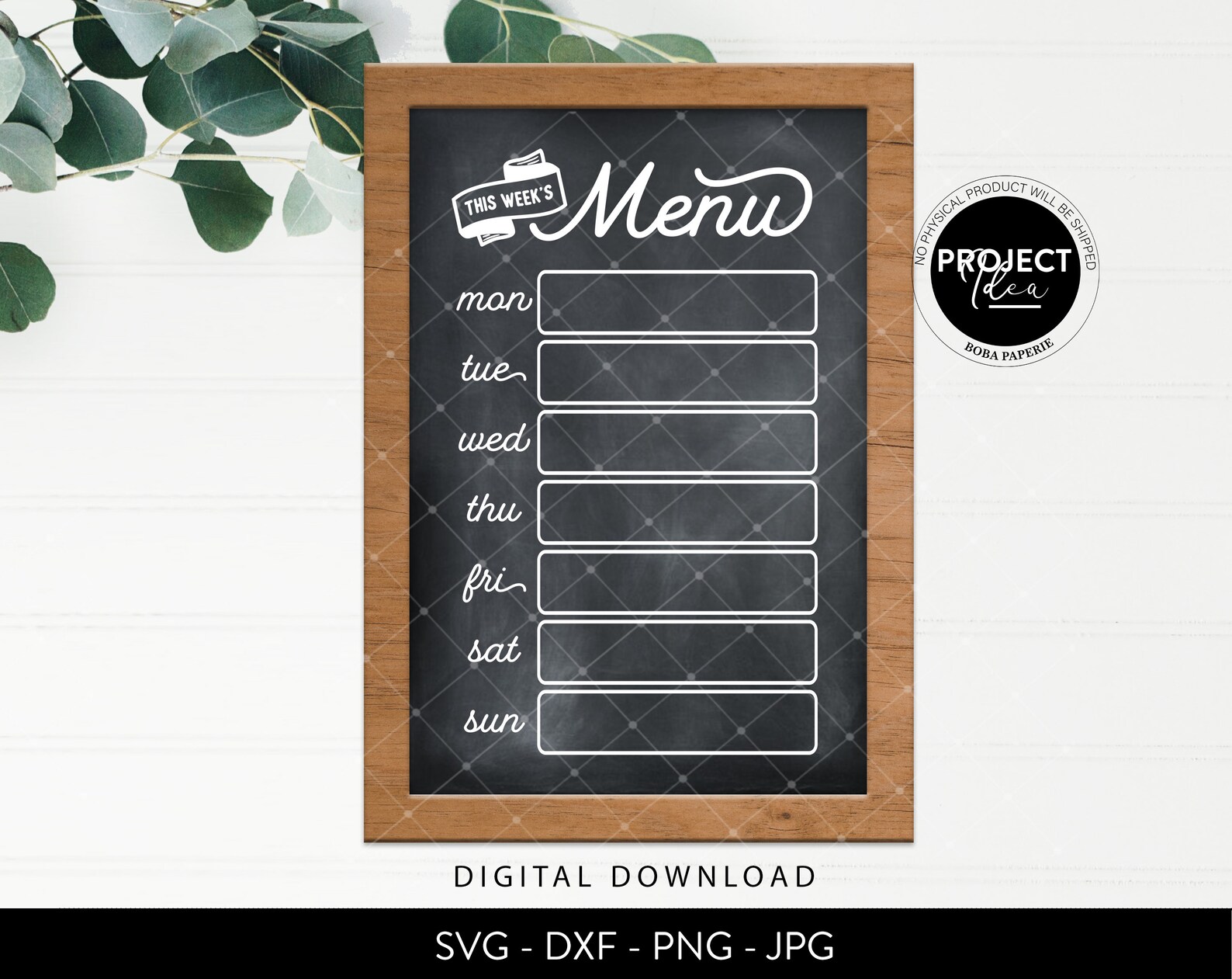 Weekly Menu Svg This Weeks Menu Kitchen Menu Svg Kitchen - Etsy