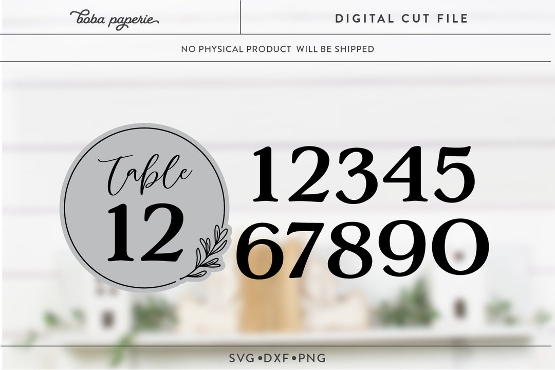 Wedding Svg, Table Number SVG, Layered Svg, Wedding Signs SVG, Diy ...