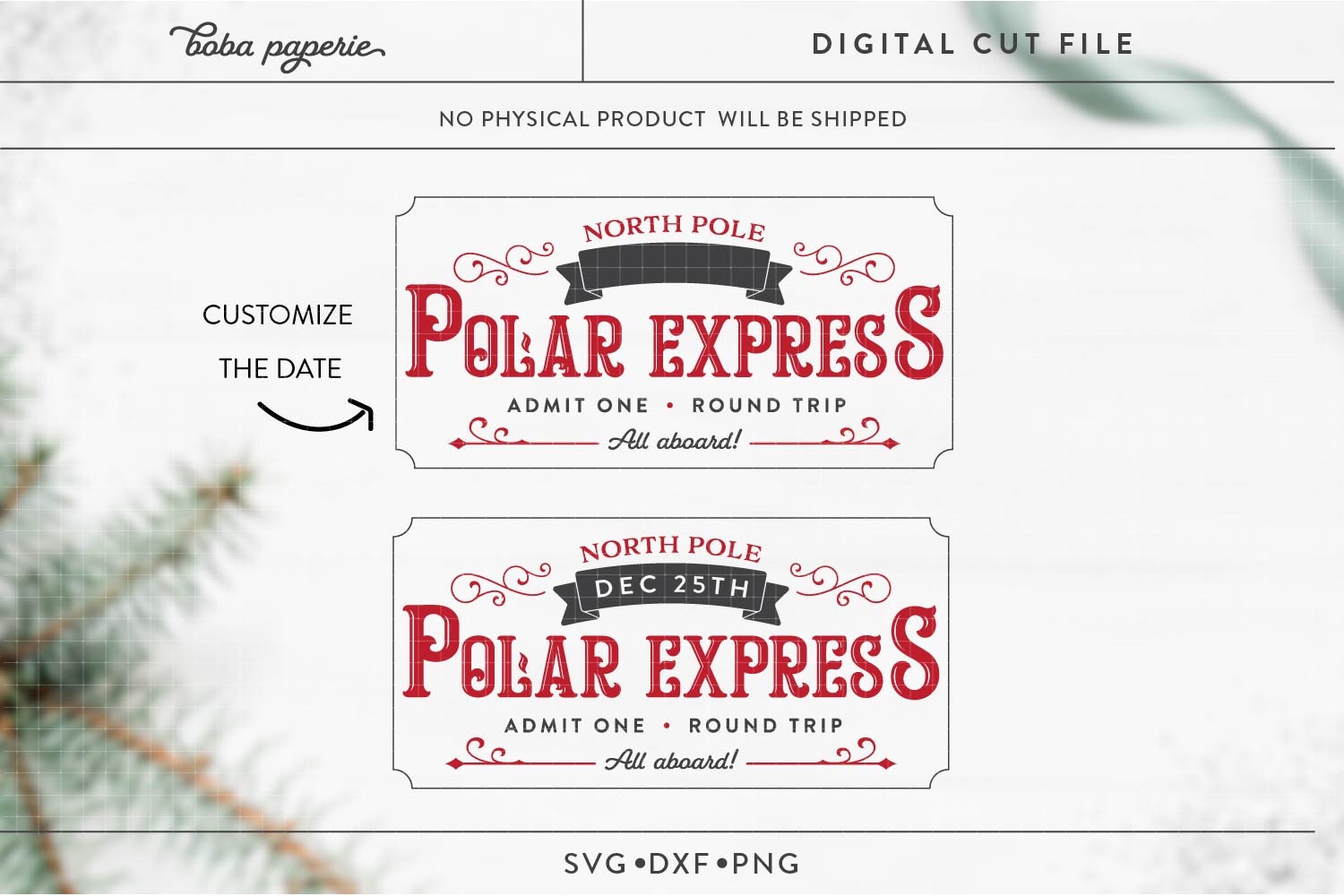 Polar Express Ticket Svg Christmas Sign Svg Wood Sign Svg - Etsy