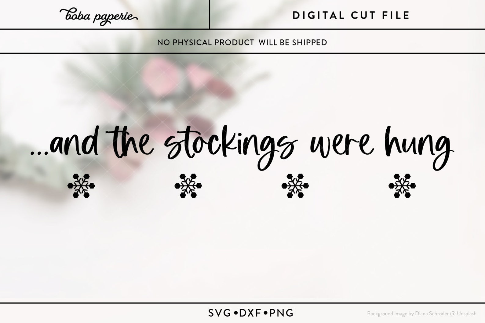 And the Stockings Were Hung SVG Christmas Home Decor Winter - Etsy