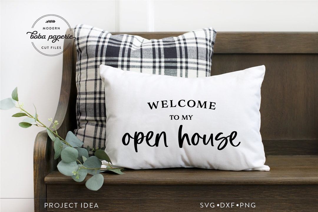 Welcome to My Open House SVG, Realtor Svg, Real Estate Svg, Open House ...