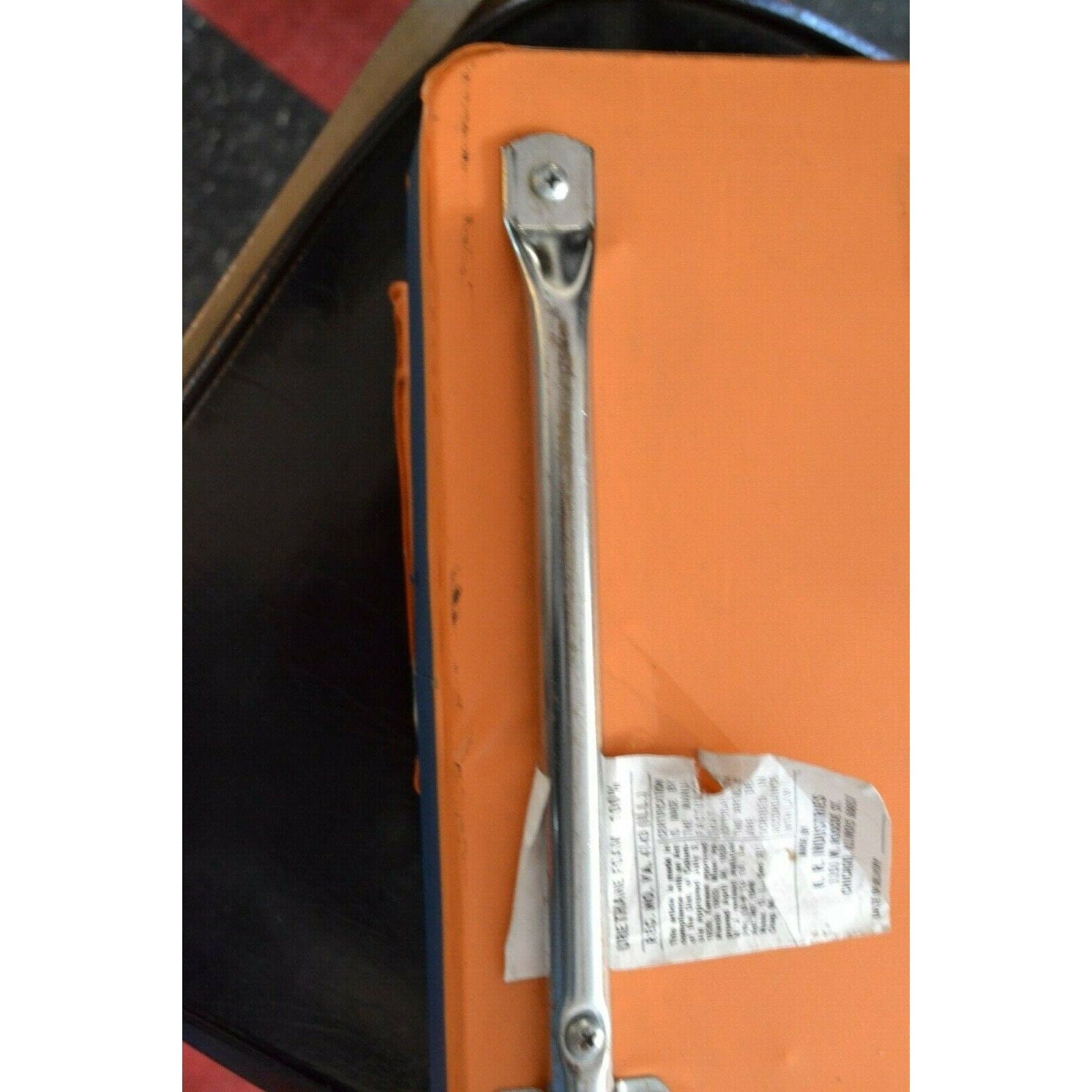 Vintage Folding Stadium Chair Seat Denver Broncos Football Orange Blue ...