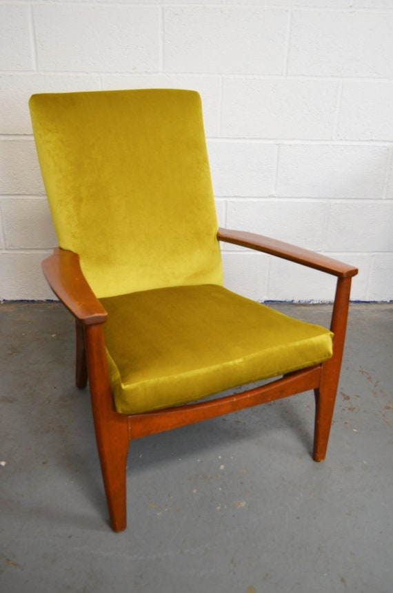 Vintage Mid Century Parker Knoll Armchair Etsy