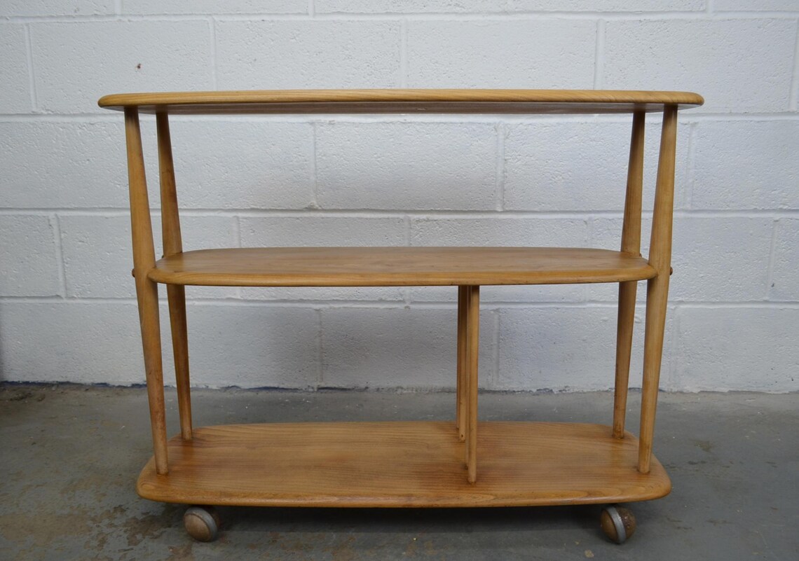 Vintage Ercol Trolley - Etsy UK
