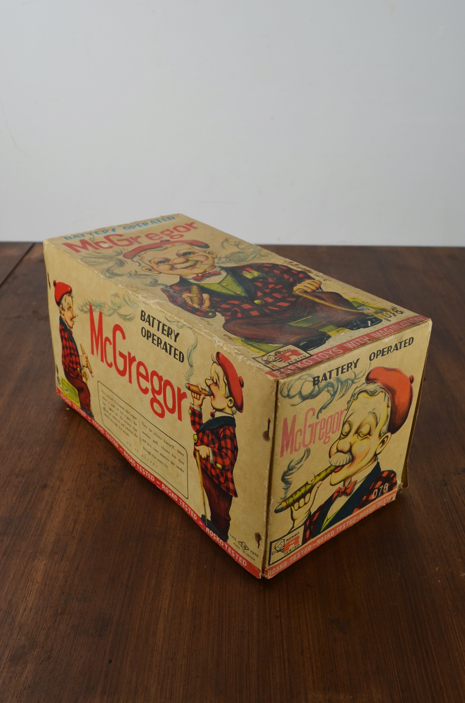 Vintage Smoking Man Toy - Etsy