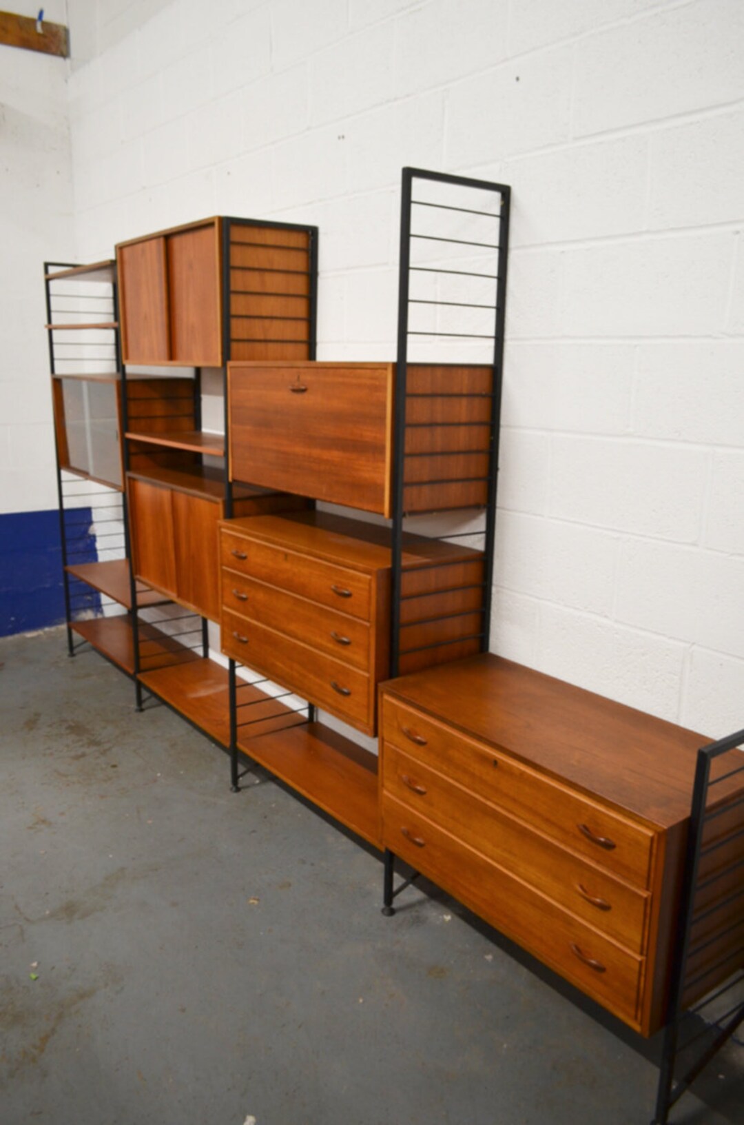 A Vintage Ladderax Modular Wall Unit - Etsy UK
