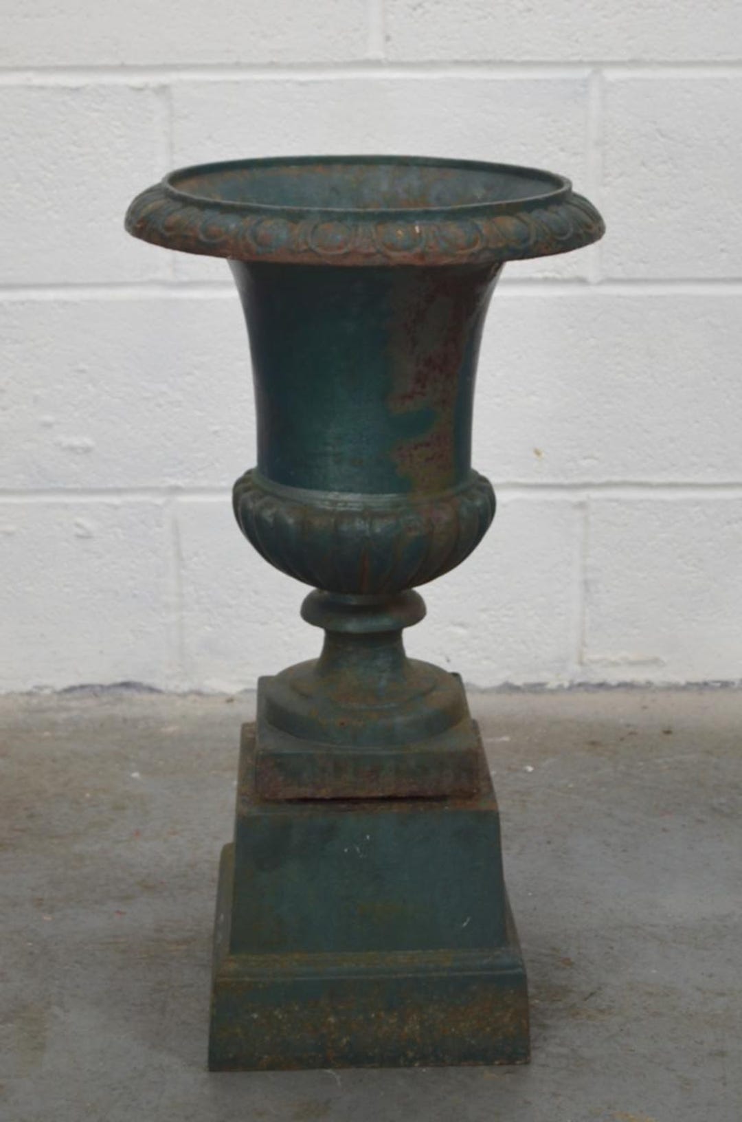An Antique Urn on Plinth Base - Etsy UK