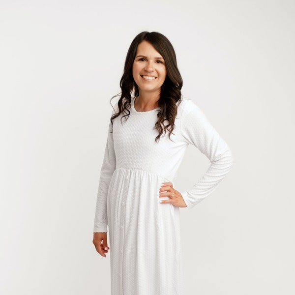 Lds Temple Dress - Etsy