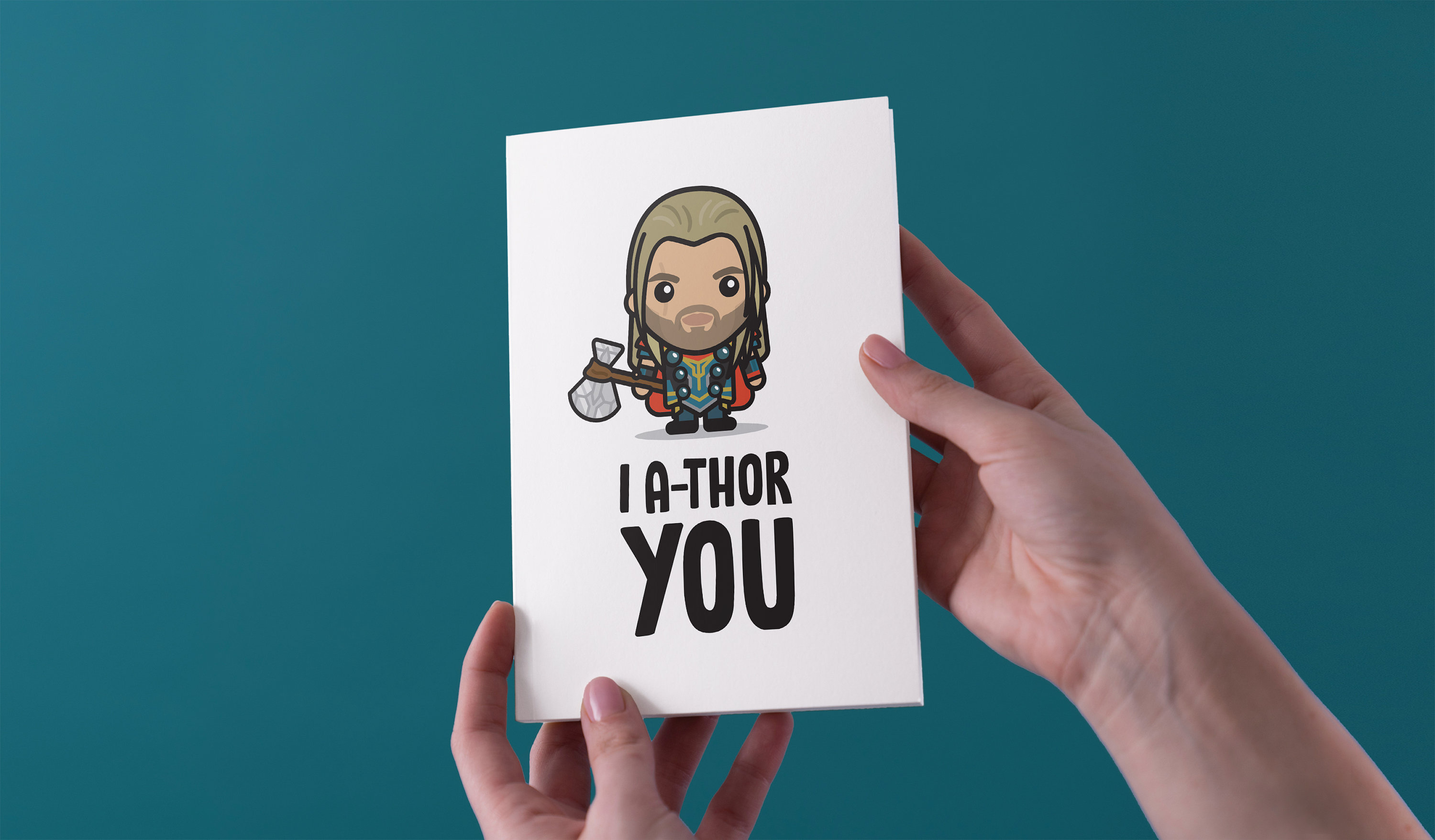 Thor Valentines Day Cards
