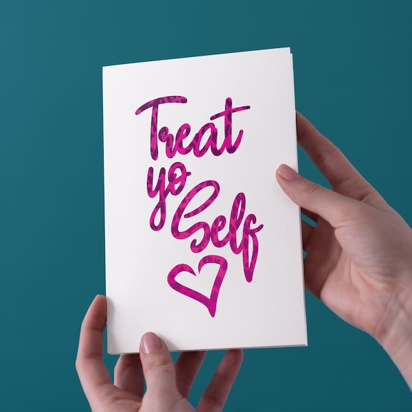 Treat Yo Self - Etsy
