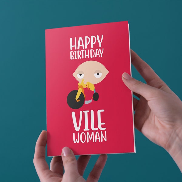 Family Guy Birthday Card - Etsy UK