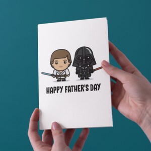 Happy Father's Day Luke & Vader Father's Day - Etsy