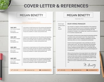 Professional Resume Template for Word 1, 2 and 3 Page Resume Template ...