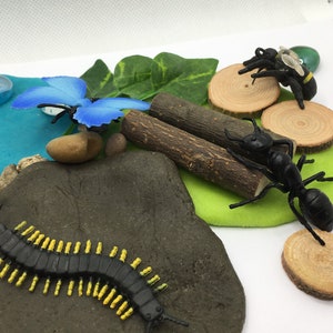 Minibeast Play Dough Kit - Etsy UK