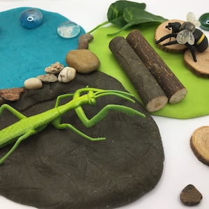 Minibeast Play Dough Kit - Etsy UK