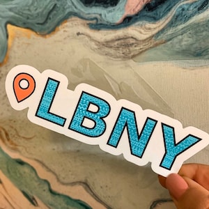 Long Beach NY Waterproof Sticker - Etsy