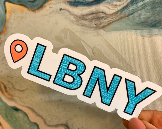 Long Beach, NY Waterproof Sticker - Etsy