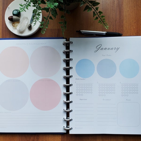 2024 8 Disc Planner - Etsy