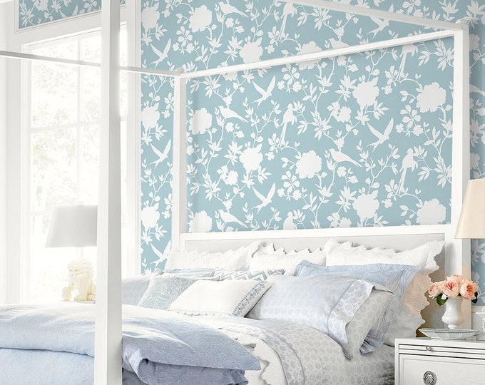 Wallpaper | Vinyl Wallpaper | Textured Wallpaper | Chinoiserie ...