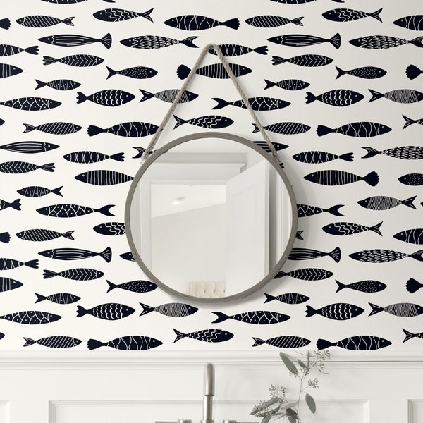 Fish Wallpaper - Etsy
