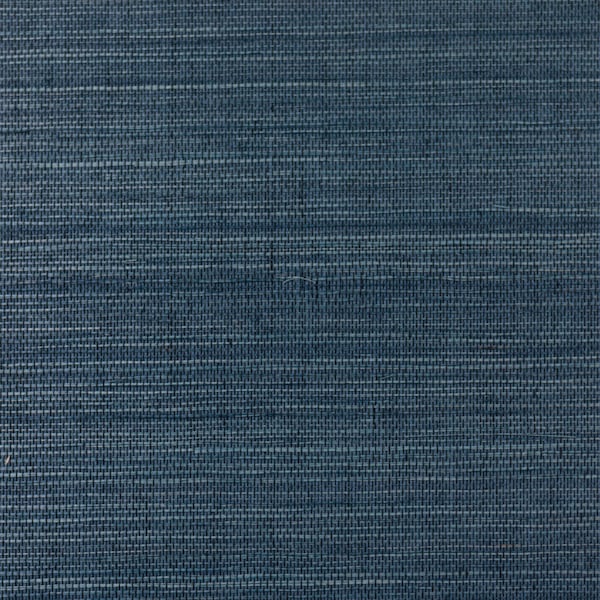 Blue Grasscloth Wallpaper - Etsy