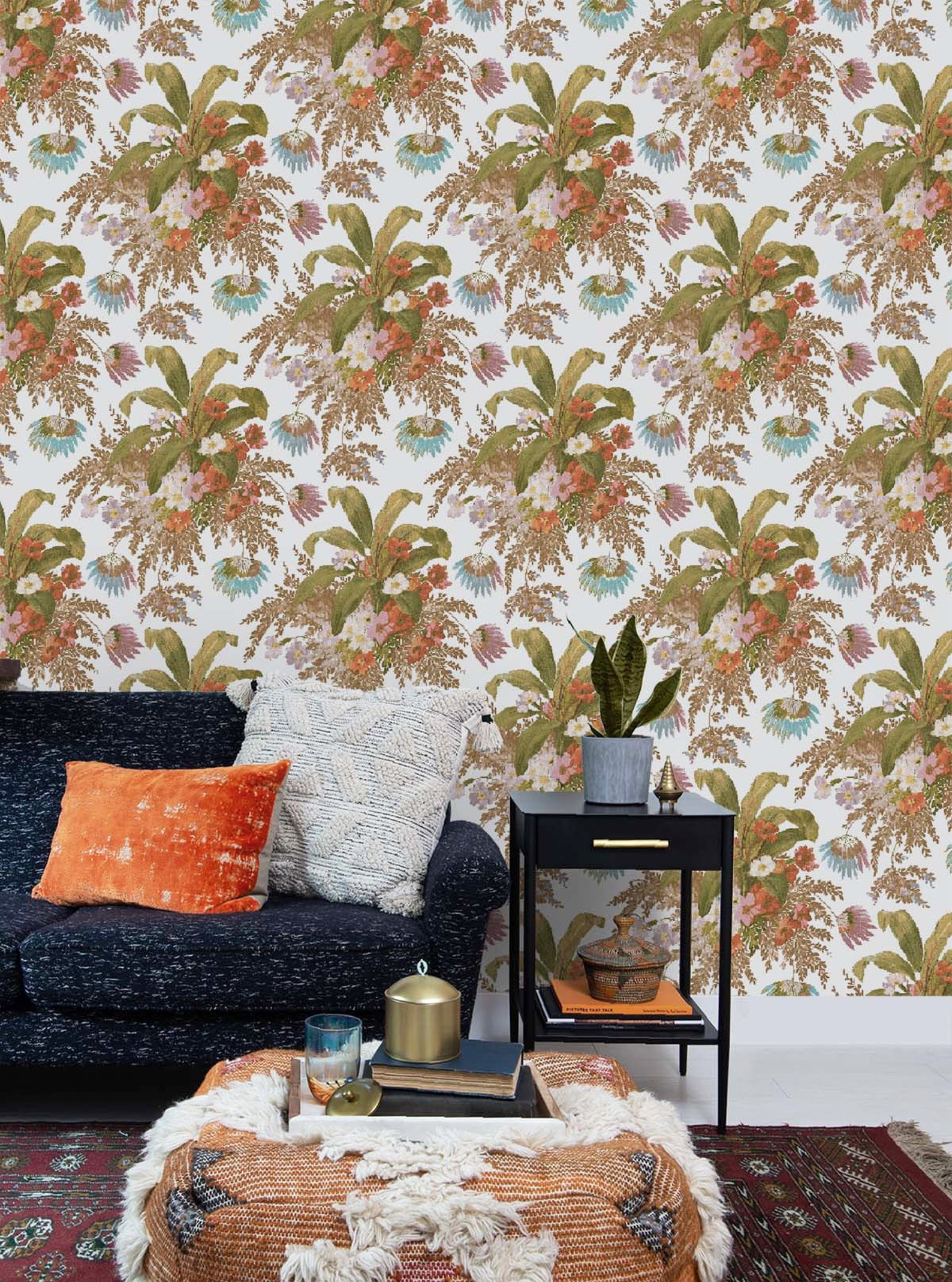 Wallpaper Tropical Wallpaper Vintage Wallpaper Boho - Etsy