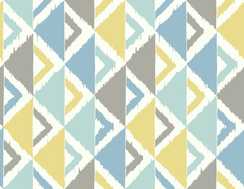 Wallpaper | Geometric Wallpaper | Kids Wallpaper | Childrens Wallpaper ...