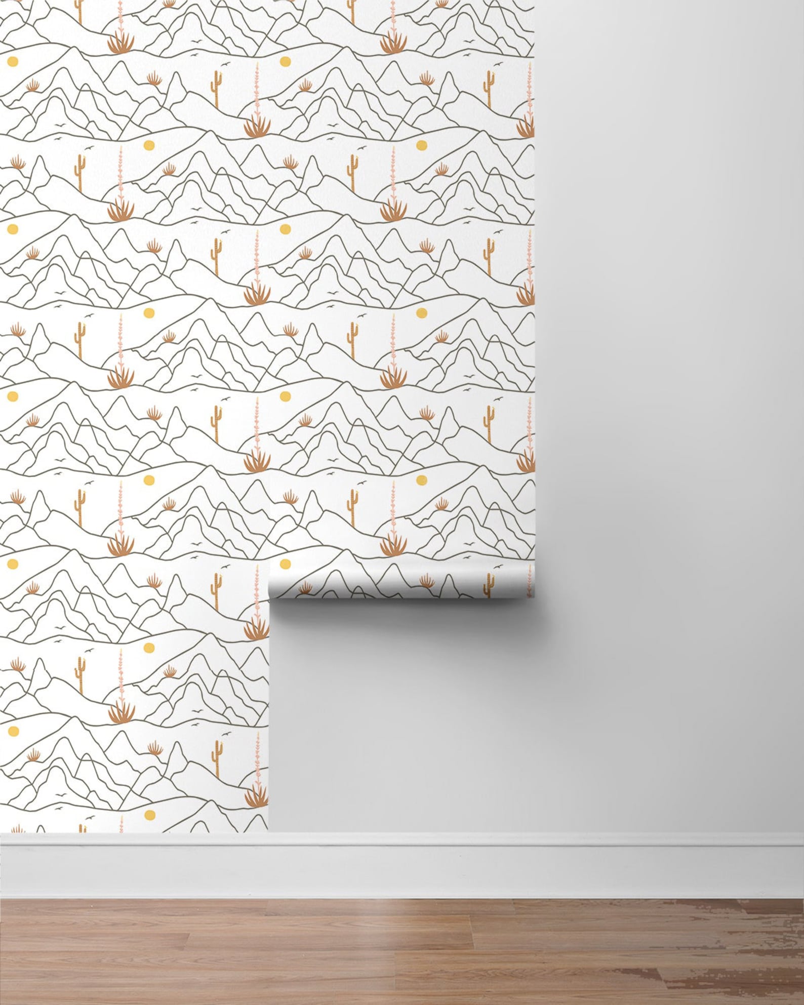 Desert Peel and Stick Wallpaper | Desert Wallpaper | Self Adhesive ...