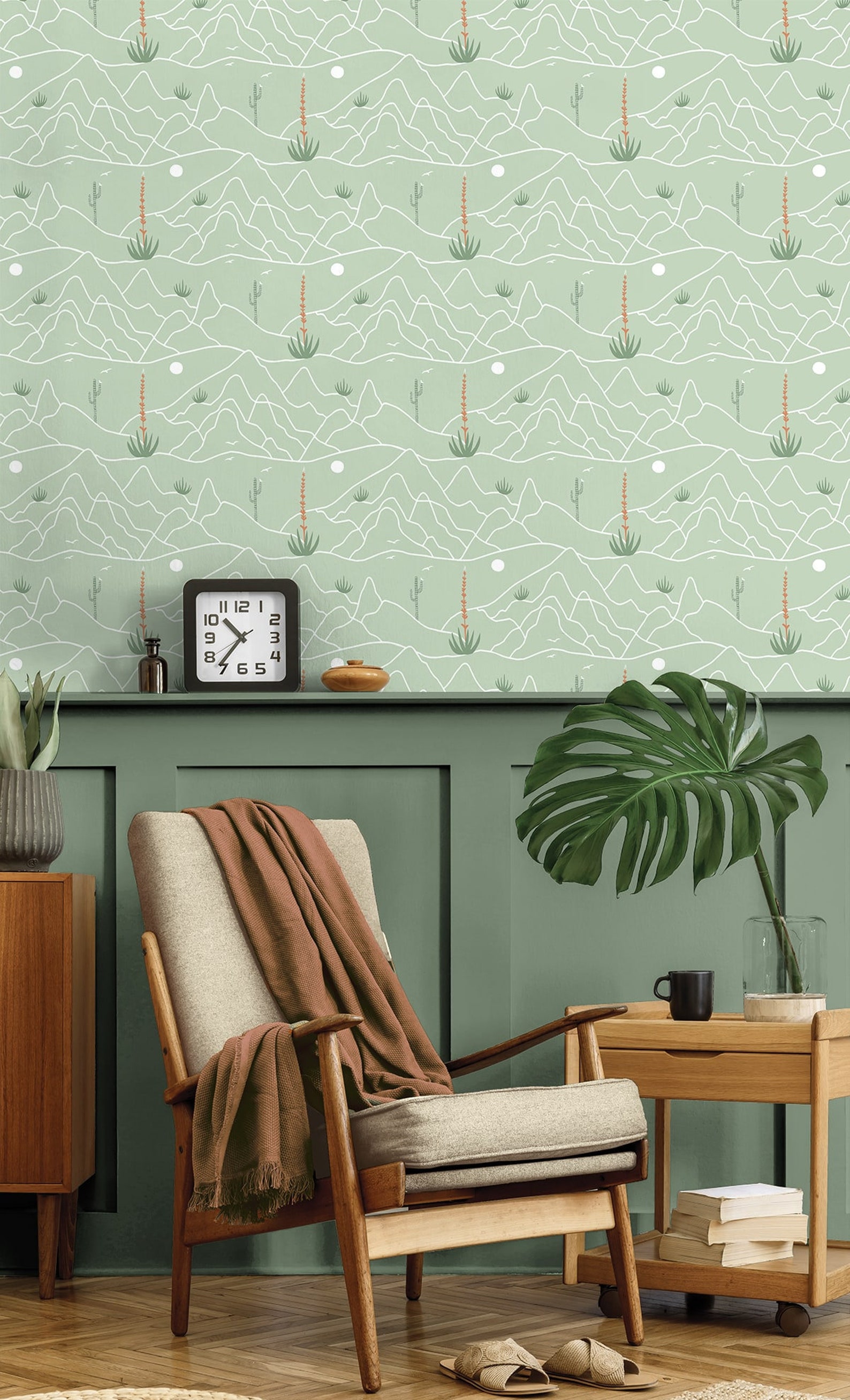 Desert Peel and Stick Wallpaper | Desert Wallpaper | Self Adhesive ...