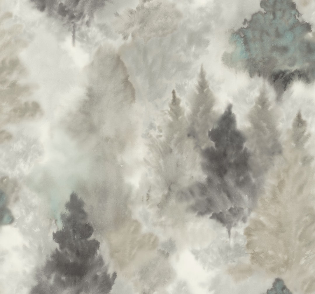 Forest Wallpaper | Tree Wallpaper | Abstract Wallpaper | Wallpaper Roll ...