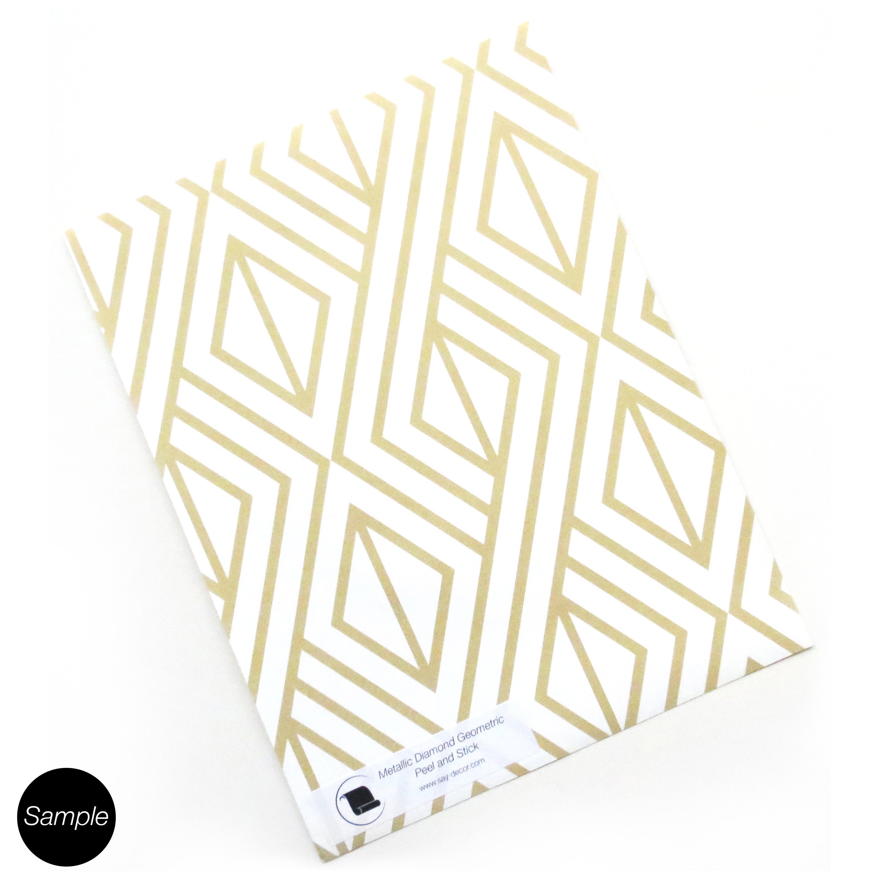 Self Adhesive Wallpaper Metallic Gold Removable Wallpaper | Etsy