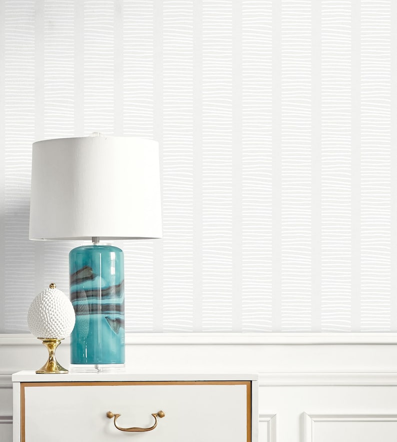 Wallpaper | Striped Wallpaper | Beach Wall Decor | Beach Wallpaper ...